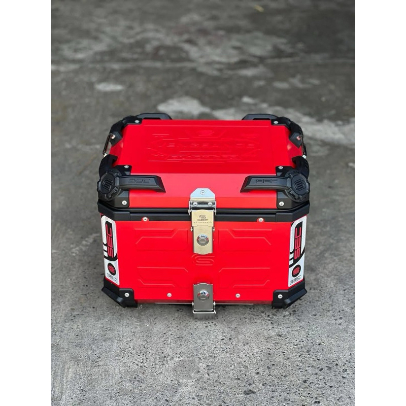 SEC VENGEANCE 45L RED Alloy Topbox Promo with Freebies! | Shopee ...