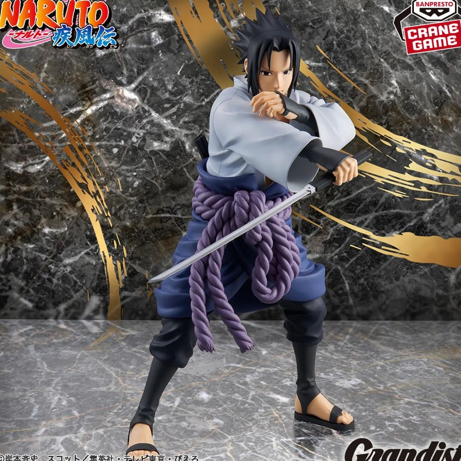 Naruto Shippuden Grandista Uchiha Sasuke ( Banpresto ) | Shopee Philippines
