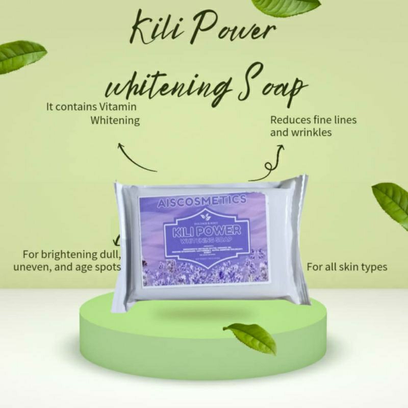 AisCosmetics kili power whitening soap 70g | Shopee Philippines