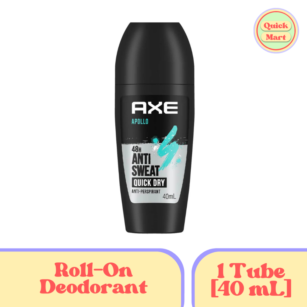 AXE Apollo Roll-On Deodorant 40ml (1 Tube) | Shopee Philippines