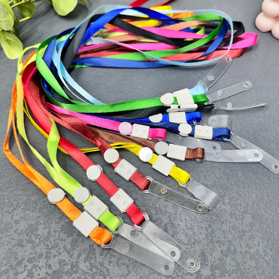 Plain Shiny 10mm ID Lace Sling Holder Lanyards Plastic Button | Shopee ...