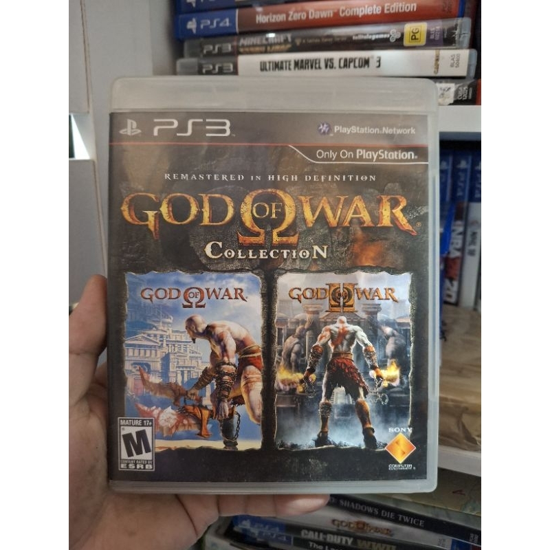 God Of War Collection P3 Game Rare Preloved | Shopee Philippines