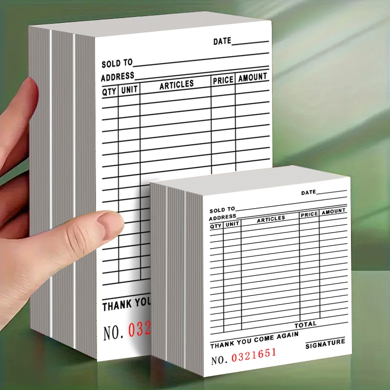 Delivery Receipt Paper Carbonized Resibo With Carbon Sales Invoice ...