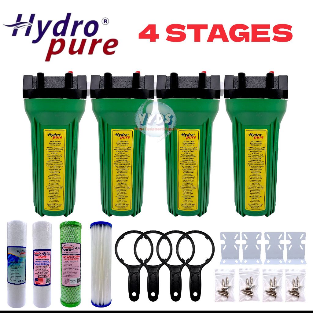 2/3/4 Stage 10 inch Deep Well Water Filter housing Complete Set WITH ...