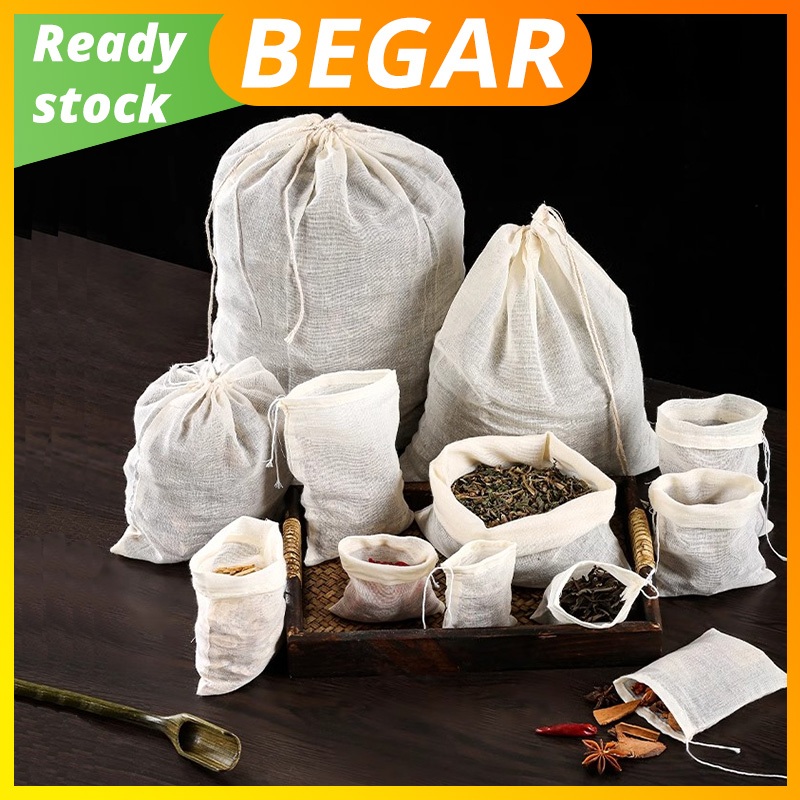 Spice Bags for Cooking Cheesecloth Bags for Straining Empty Tea Bags ...