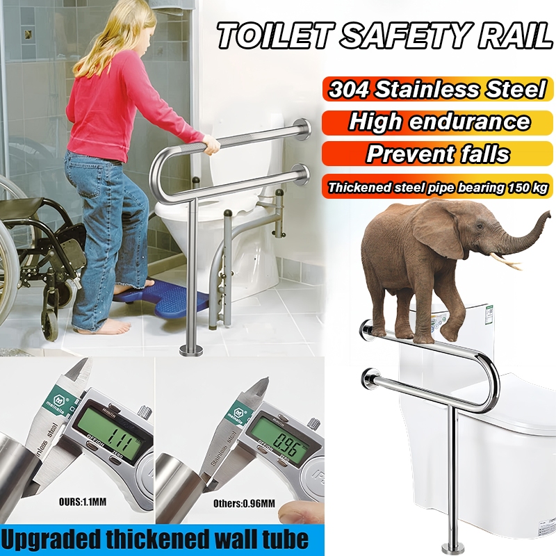 304 toilet handle bar bathroom handle bar Bathroom Safety Grab Bar for ...