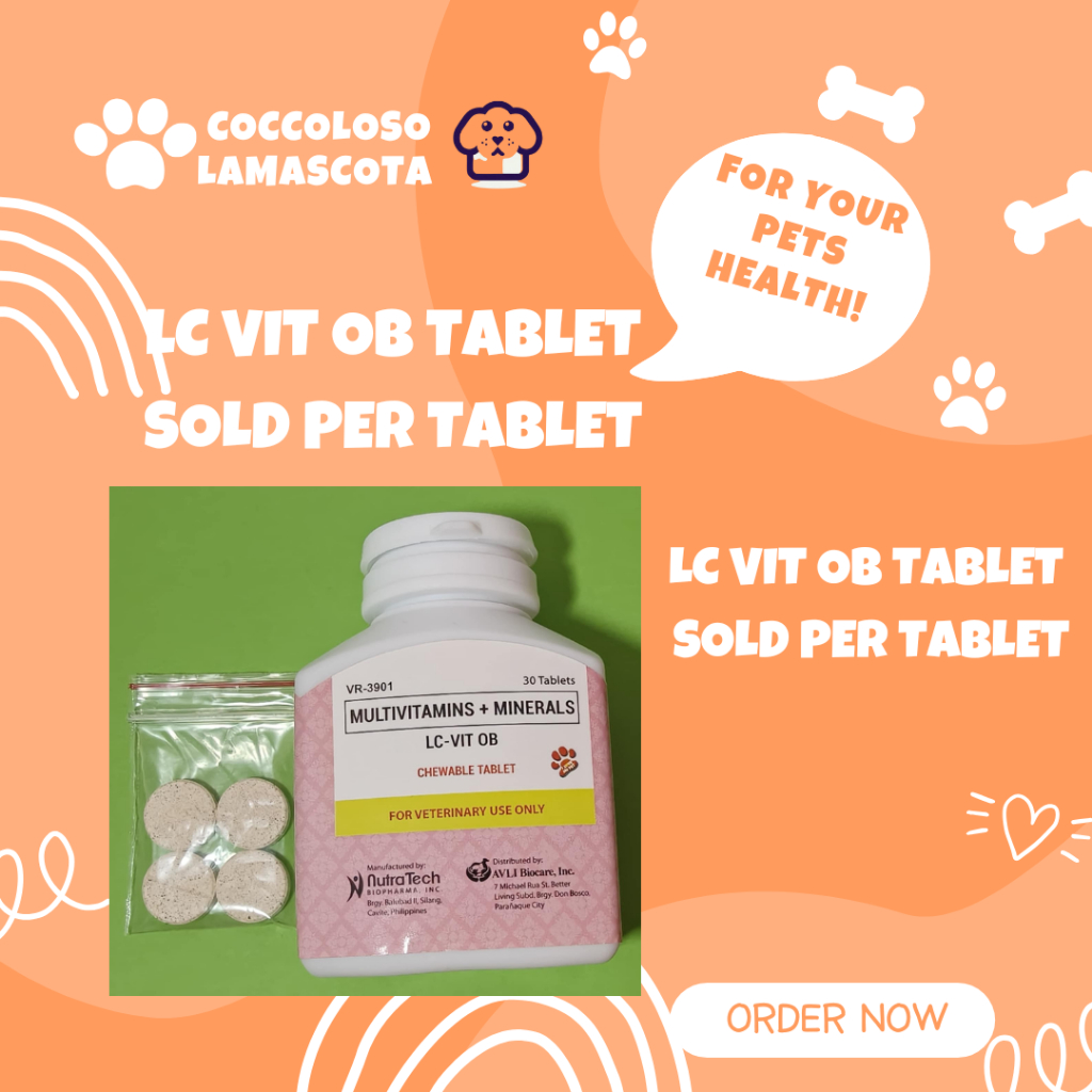 LC Vit OB Tablets SOLD PER TABLET Multivitamins for Pregnant and ...