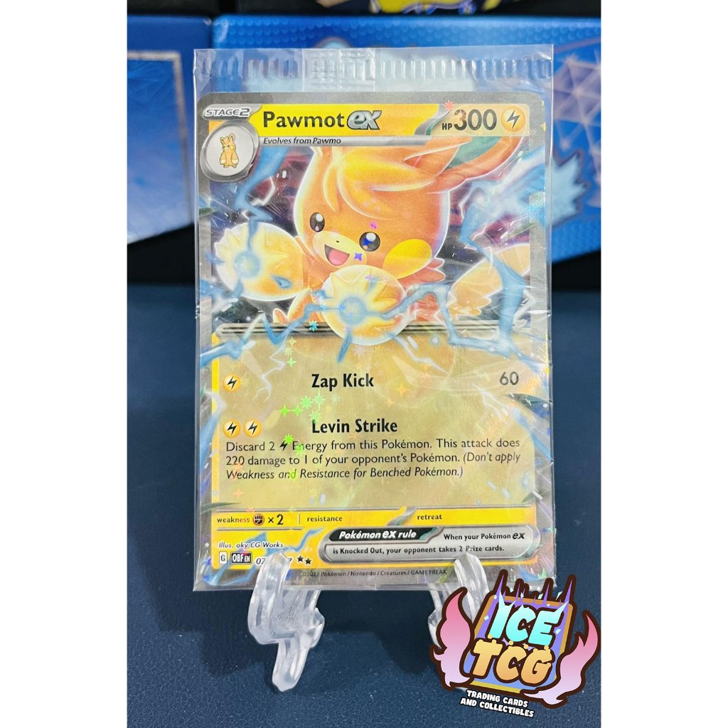 Pawmot ex - Sealed Promo Set (Includes Holo Pawmi + Pawmo) | Shopee ...