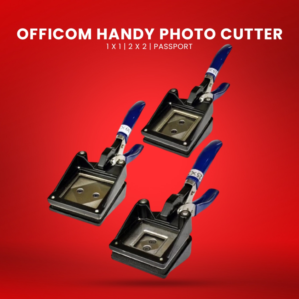 Officom Handy Photo Cutter ID Cutter Puncher 1x1 | 2x2 | Passport Size ...