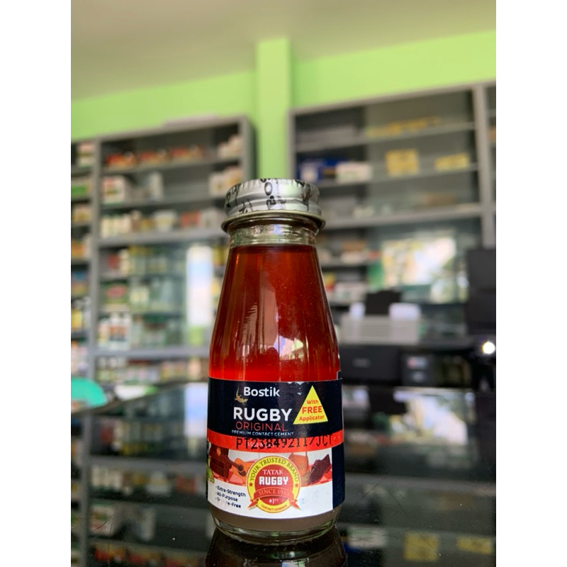 Bostik Rugby Original 45ML - w/ applicator(Bonding of rubber, leather ...