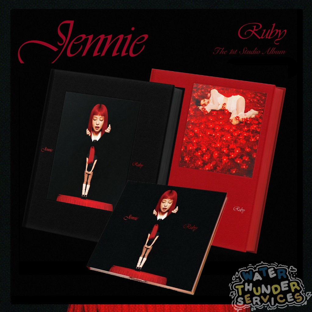 JENNIE 1st STUDIO ALBUM [RUBY] Zen, Jane, Digipack Ver. with Selfie POB Photocard [PRE-ORDER ...
