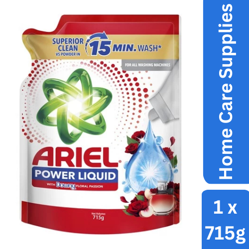Ariel Liquid Power Gel with Downy Passion Refill (715G) | Shopee ...