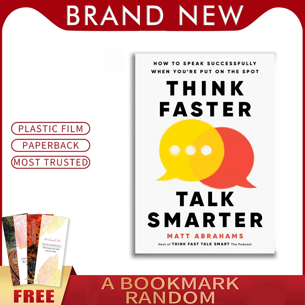 Think Faster, Talk Smarter book : How to Speak Successfully When You're Put on the Spot | Shopee ...