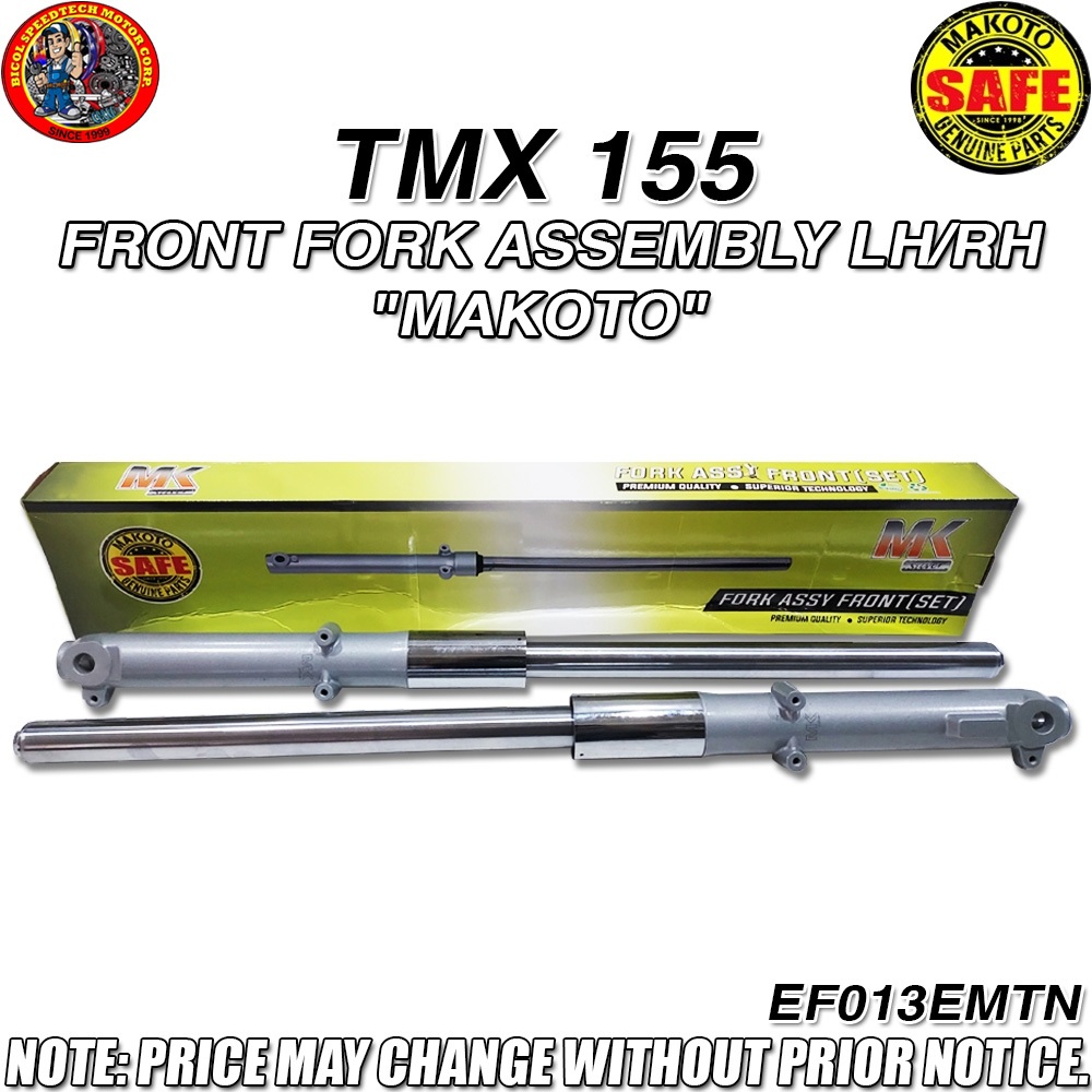 TMX 155 FRONT FORK ASSEMBLY LH/RH "MAKOTO" (EF013EMTN) | Shopee Philippines