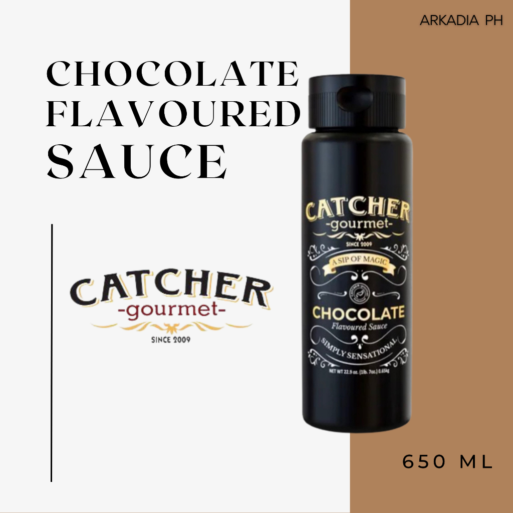 Catcher Gourmet Chocolate Flavoured Sauce 500ml - Perfect for Beverages ...