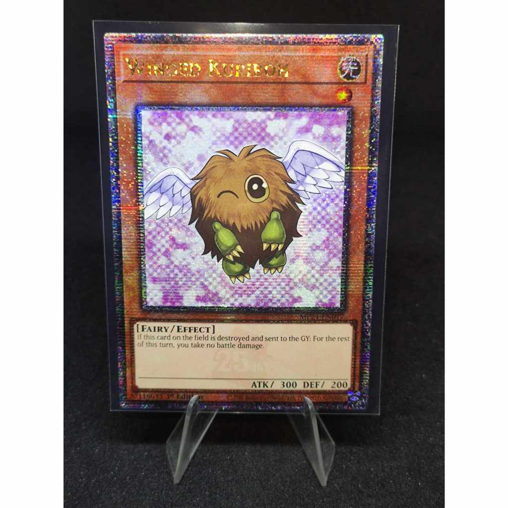 [TCG] Winged Kuriboh Yugioh (QCSR / Quarter Century Secret Rare) | Shopee Philippines