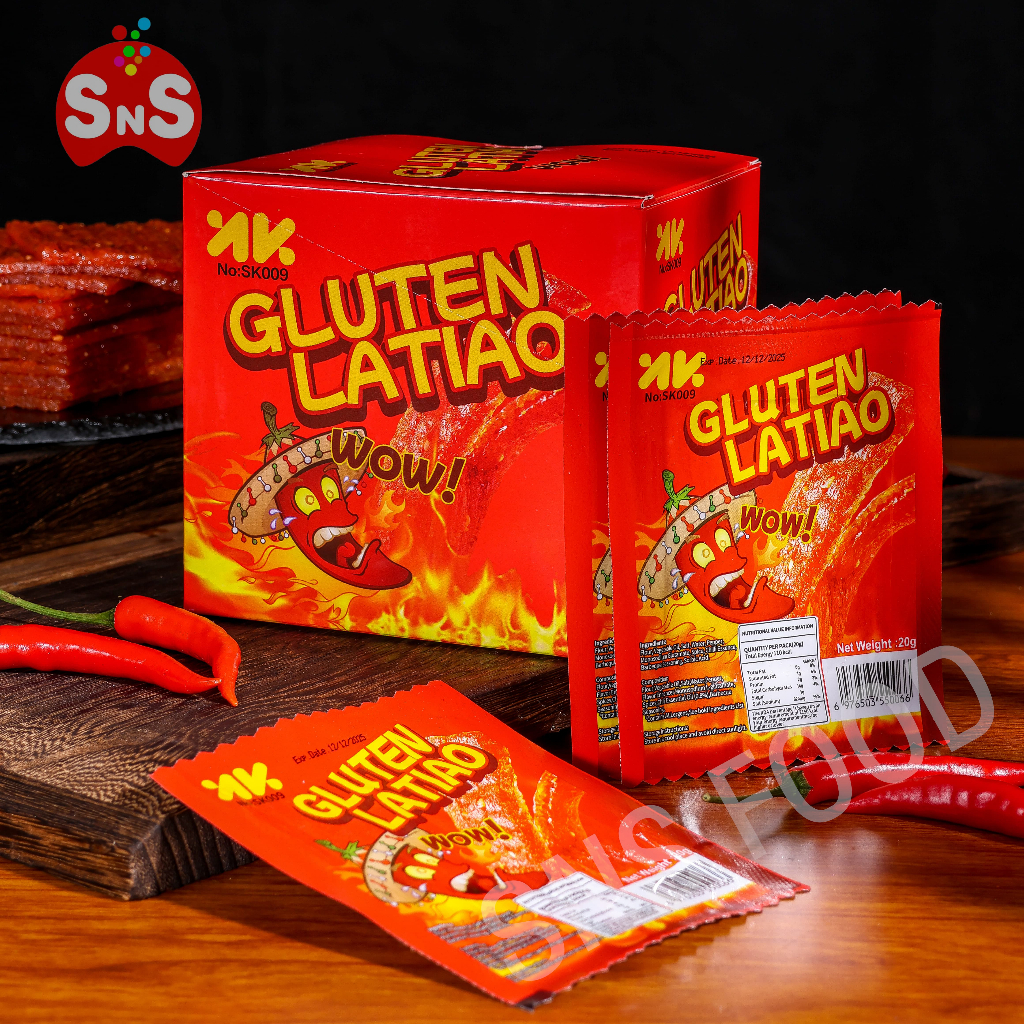 Wow! Gluten Latiao This Tasty Spicy And Tangy Flavorful Made With Wheat ...