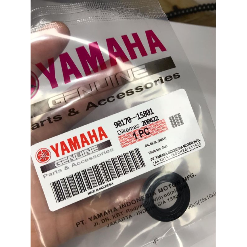 KICK STARTER OIL SEAL MIO SPORTY/FINO/NOUVO YAMAHA GENUINE 93102-15801 ...