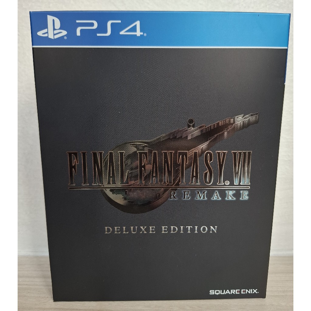 PS4 FF7 Final Fantasy VII Deluxe Edition (Used) | Shopee Philippines
