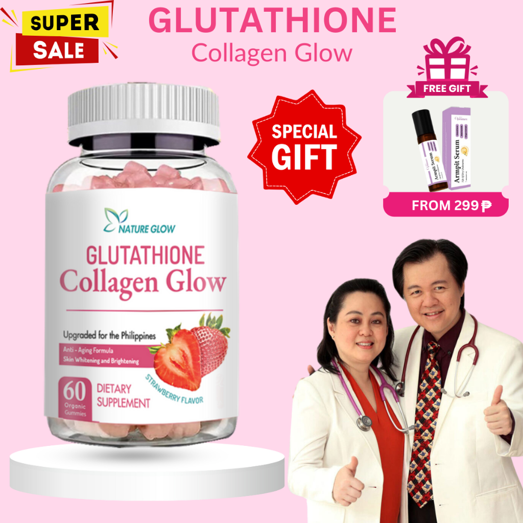 NATURE GLOW Glutathione Collagen Glow Glutathione Capsule Anti-Aging ...