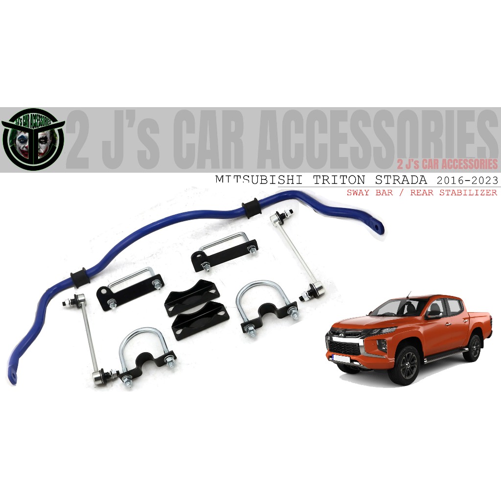 MITSUBISHI TRITON STRADA 2016 TO 2023 SWAY BAR/REAR STABILIZER/ANTI ...