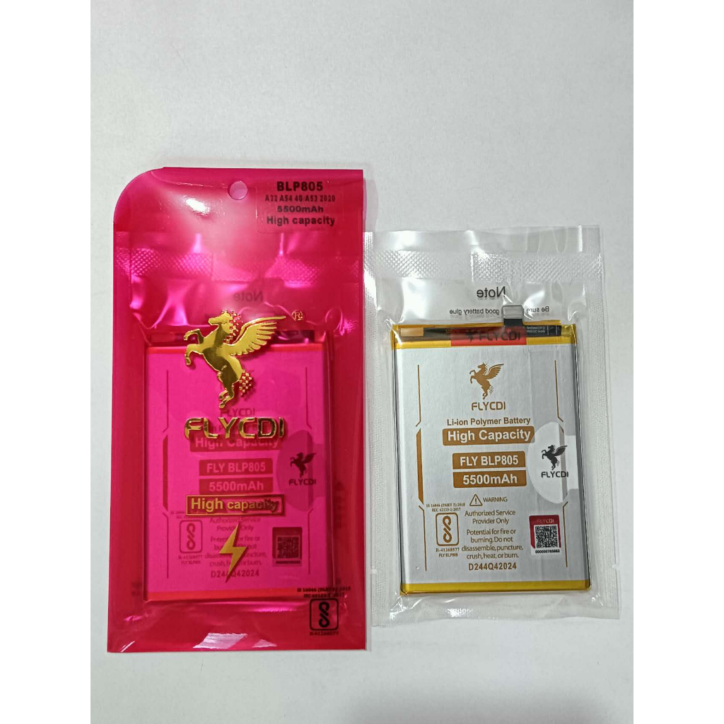 FLYCDI Oppo BLP805 Battery A32 A54 4G A53 2020 A16 5500mAh for ...