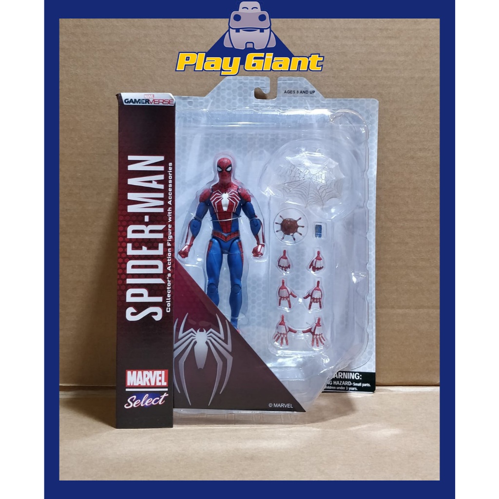 Marvel Select Spider-Man Gamerverse Videogame Action Figure | Shopee ...