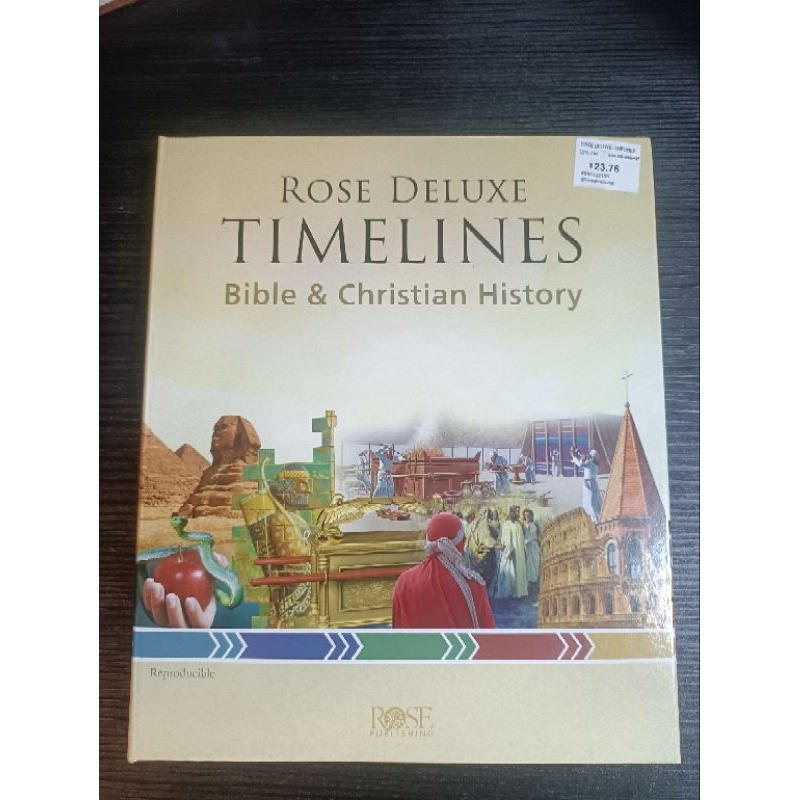 ROSE DELUXE TIMELINES: BIBLE & CHRISTIAN HISTORY (SPIRAL-BOUND ...