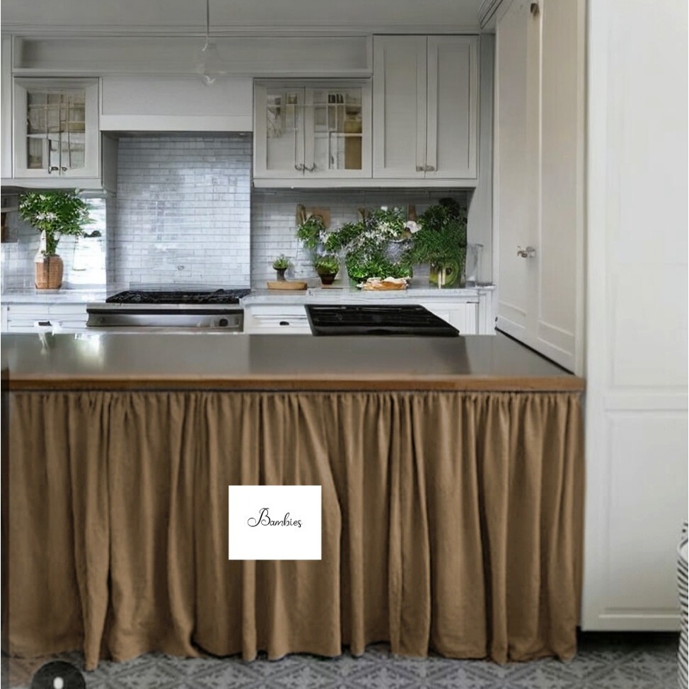 PLAIN LABABO SIZE/KITCHEN SINK CURTAIN/HALF CURTAIN/VALANCER CURTAIN ...