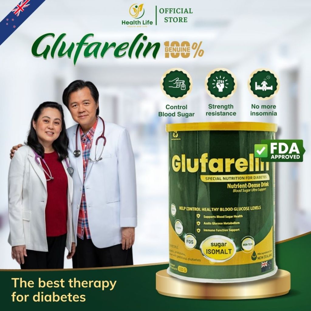 Glufarelin Gold Diabetic-Friendly Milk | Sugar-Free Formula for Glucose ...