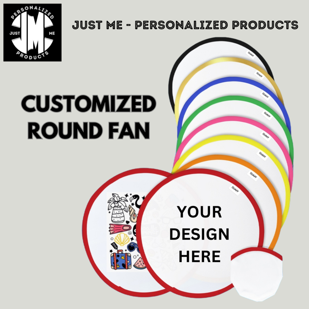 Customized Round Fan - Souvenirs and Giveaway | Shopee Philippines Customized Round Fan - Souvenirs and Giveaway | Shopee Philippines