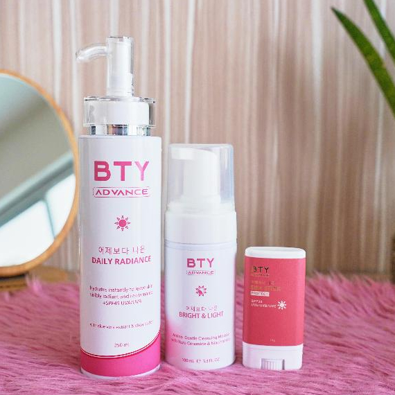BTY Morning Glow Set | Hydration & Sun Protection for Dark Spots ...