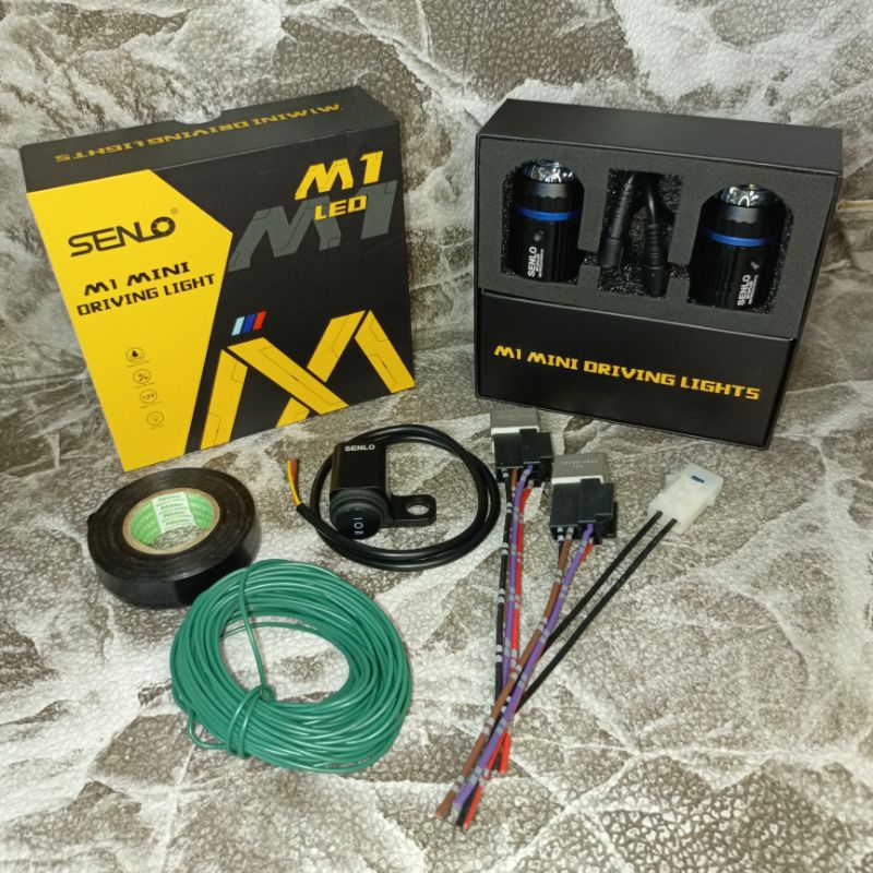 SENLO M1A PLUS 1 SET V3 MDL Y/W 60 WATTS WITH SENLO SWITCH | Shopee ...