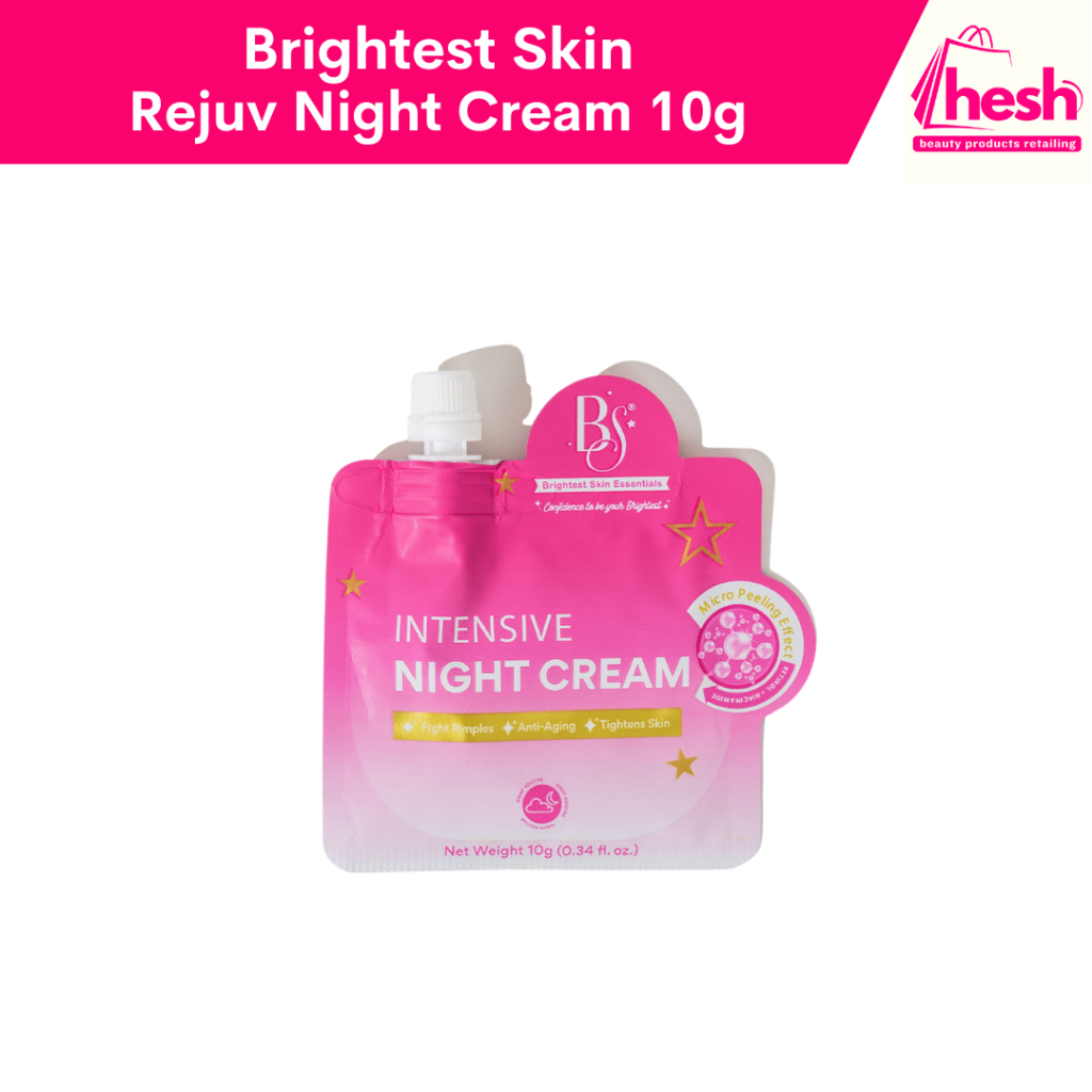 Brightest Dermax Whitening Rejuvenating Facial Night Cream 10g | Shopee ...