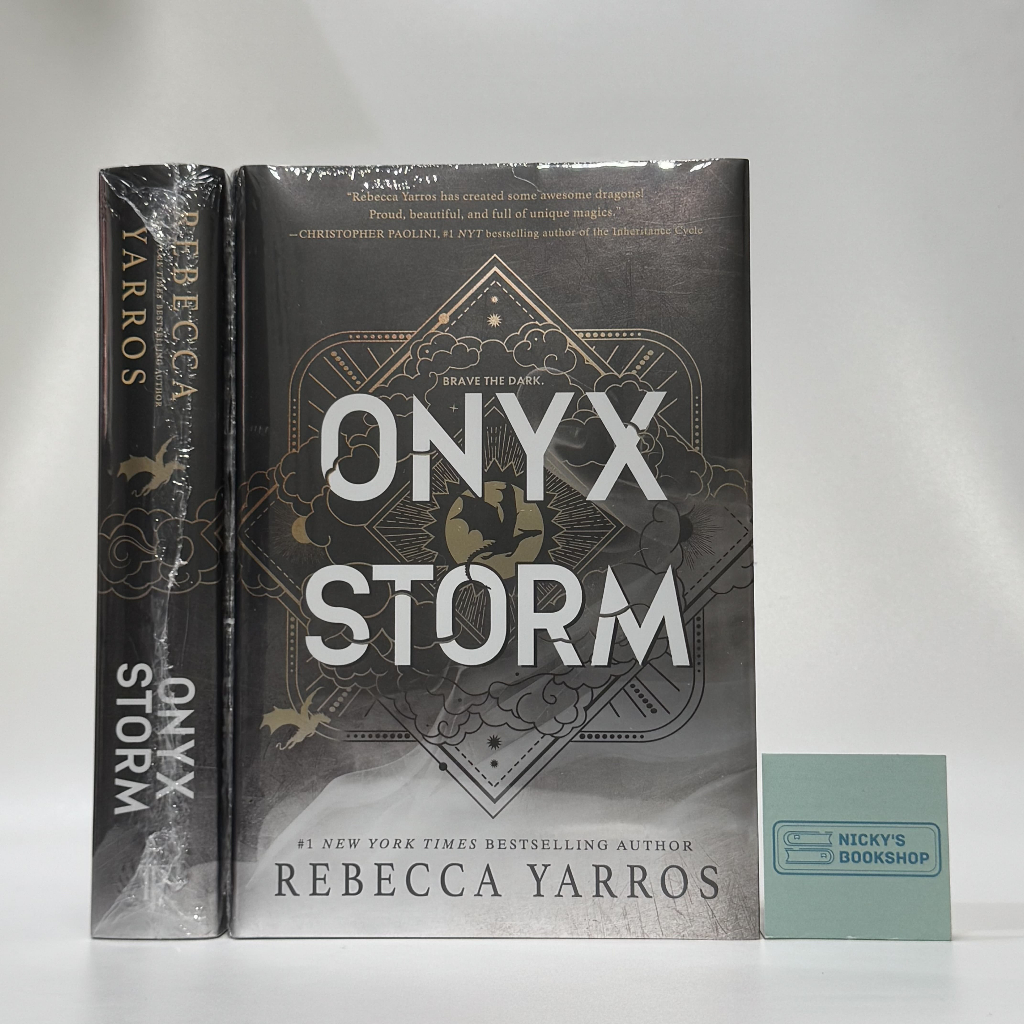 [HARDCOVER] Onyx Storm Deluxe Limited Edition By Rebecca Yarros Book ...