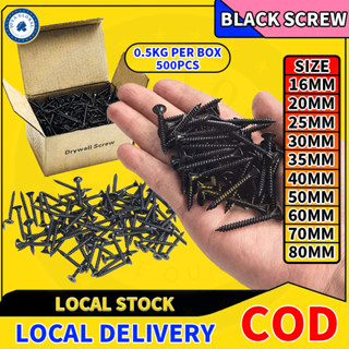 Drywall Black Screw Nail for Wood Metal Pangkahoy Self-tapping ...