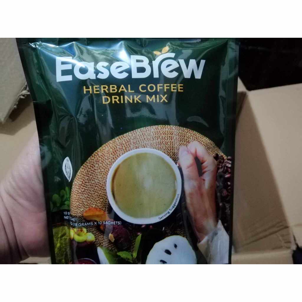 1box - 10 sachet Easebrew Original Coffee for Chronic-Diseases | Shopee ...