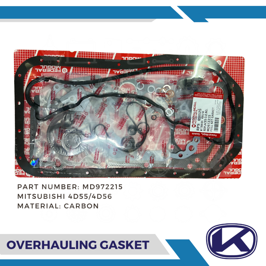 OVERHAULING GASKET FOR MITSUBISHI 4D55/4D56 MD-972215 MD972215 CARBON ...