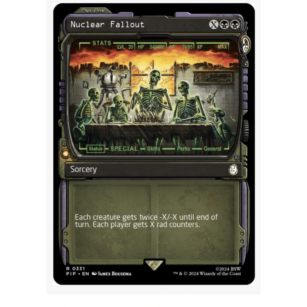 Nuclear Fallout (Showcase) - Universes Beyond: Fallout (PIP) | Shopee ...