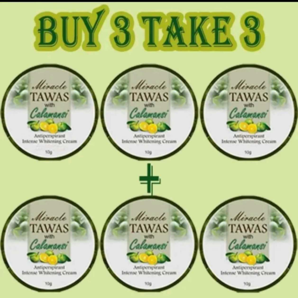 【BUY 3 Take 3】Miracle Tawas with Calamansi Underarm Whitening Deodorant ...