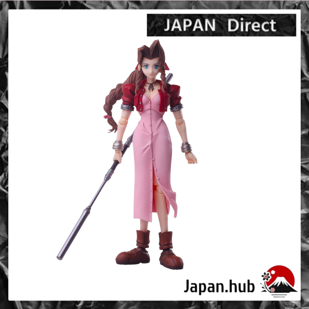 Final Fantasy VII Bling Arts Aerith Gainsbourg Painted PVC figure ...