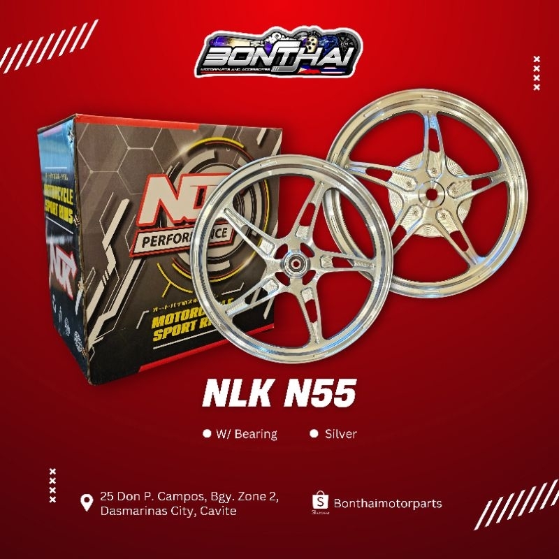 NLK N55 CNC MAGS W/ BEARING | Shopee Philippines