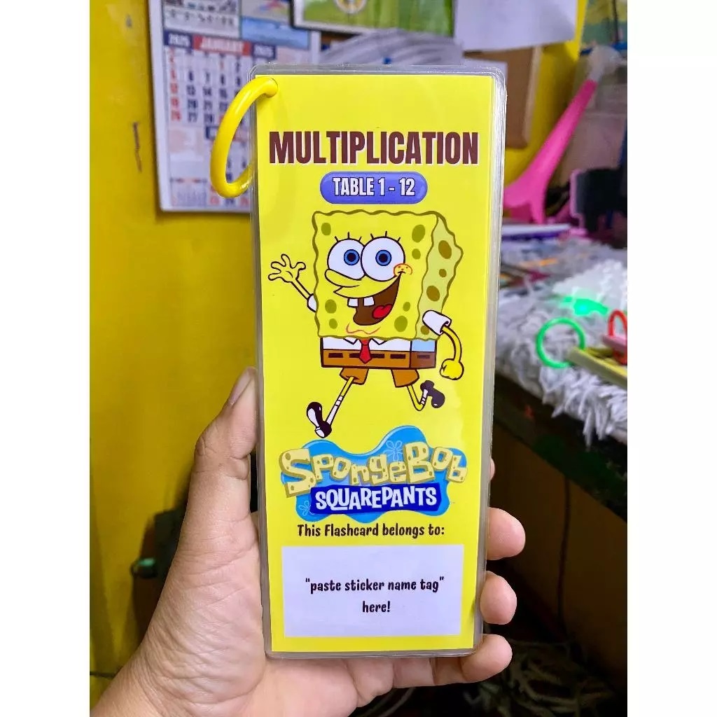 Multiplication, Division, Addition, Subtraction spongebob Character ...