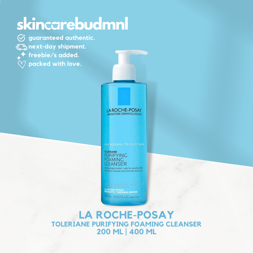 La Roche-Posay Toleriane Purifying Foaming Cleanser 400 ml | 200 ml by ...