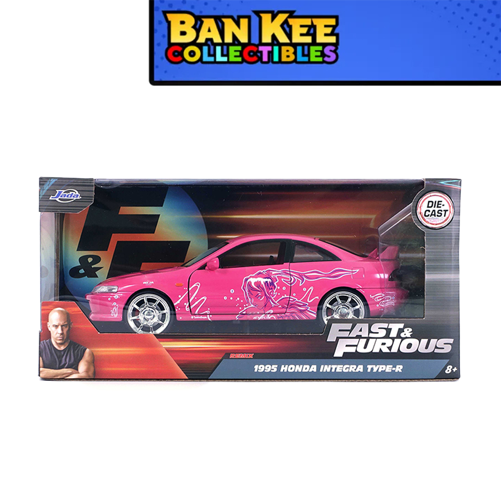 Jada Toys 1:24 FF: 1995 Honda Integra Type R (Japan Spec)-Pink | Shopee Philippines