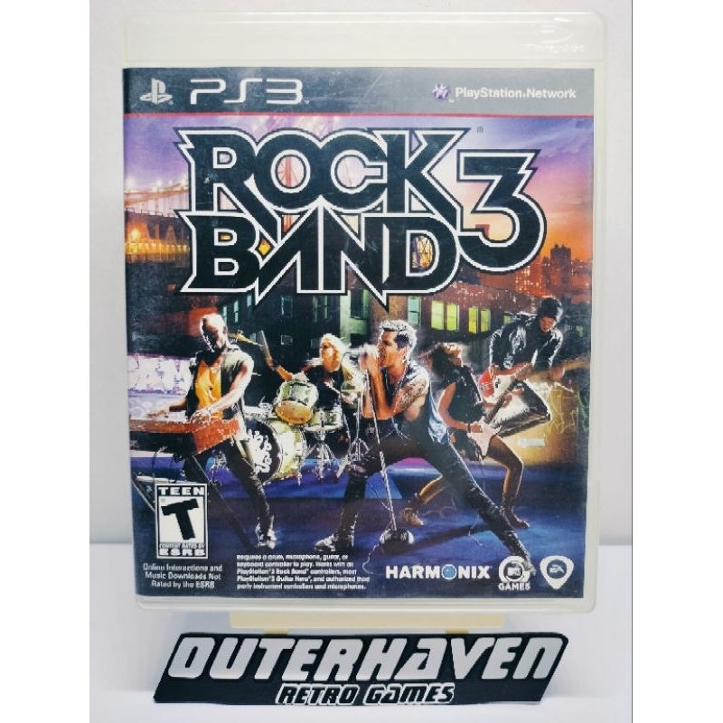 PS3 Rock Band 3 R1 (Standard Edition) | Shopee Philippines