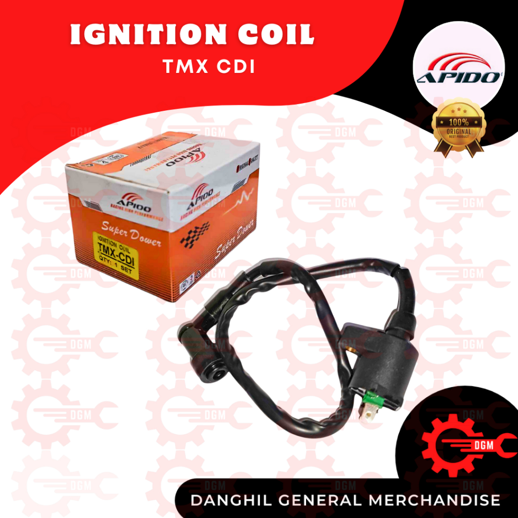 APIDO Motorcycle Ignition Coil for TMX CDI - Improved Engine Response ...