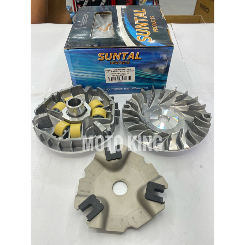 SUNTAL PULLEY SET MIO i 125 / MIO SOUL i 125 (YC404F) | Shopee Philippines