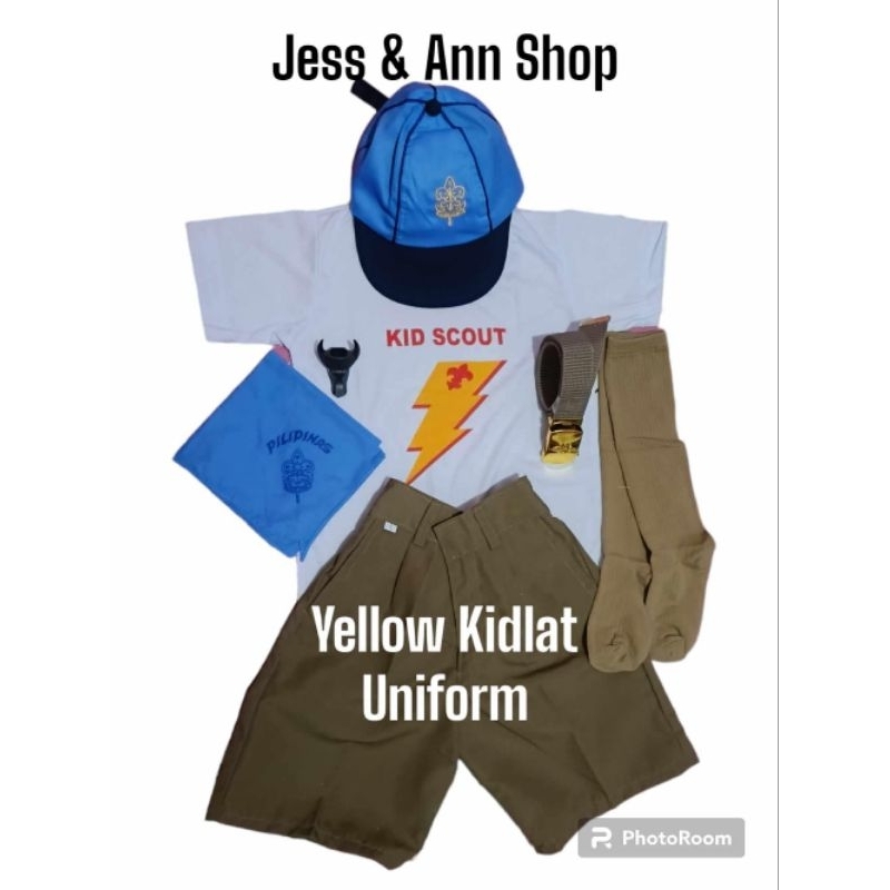 Yellow Kidlat for Kidscout Set | Shopee Philippines