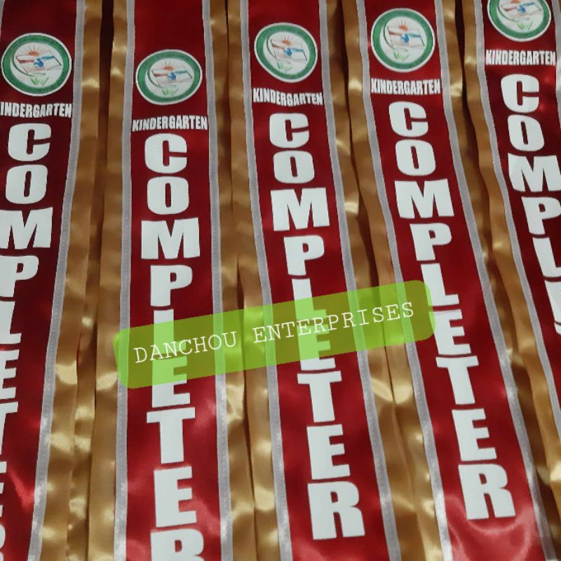 SASH for Graduation / Completer / Moving Up | Shopee Philippines